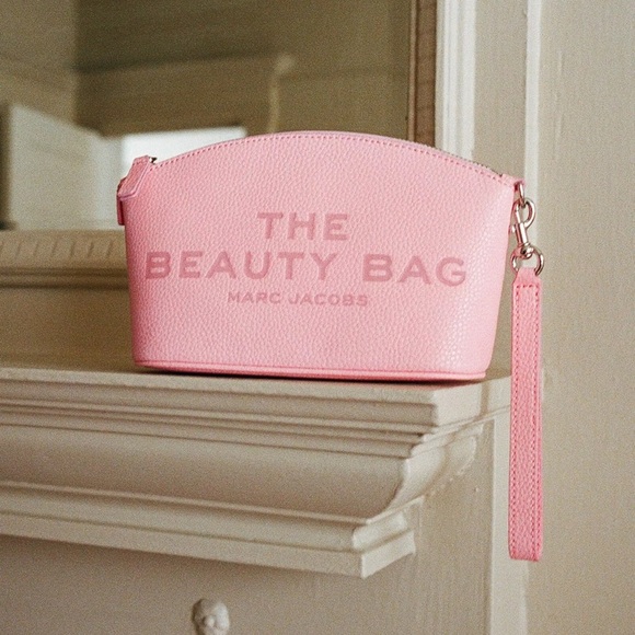 Marc Jacobs | Bags | Marc Jacobs Pink Beauty Bag Bundle Filled With ...